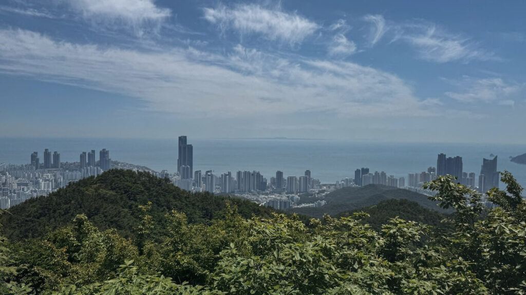 Busan's Jangsan Mountain (Summit + Jungbong Observatory)